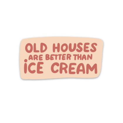 Cheap Old Houses Stickers: Sold Individually – CIRCA